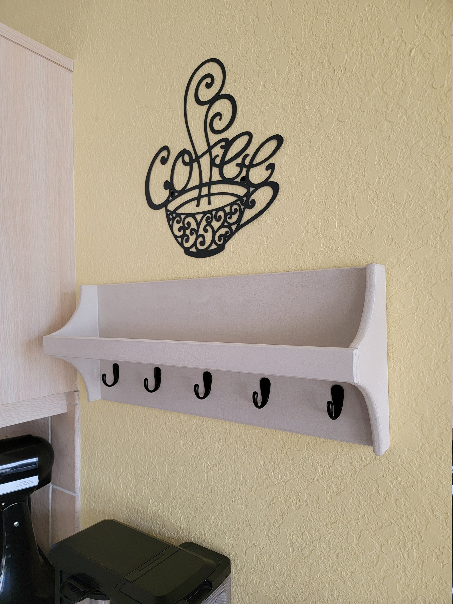 Coffee Bar Shelf - Etsy