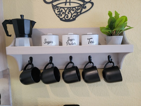 Coffee Bar Shelf - Etsy