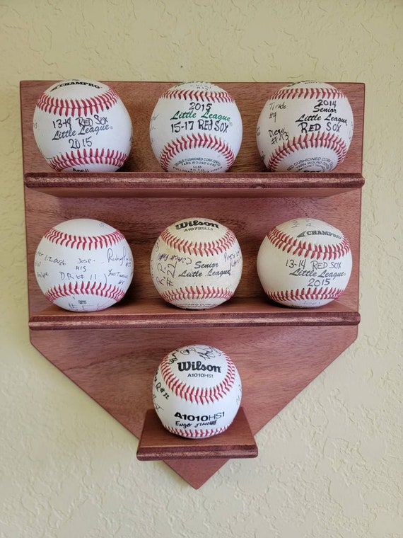 Baseball Wall Display Shelf | Etsy