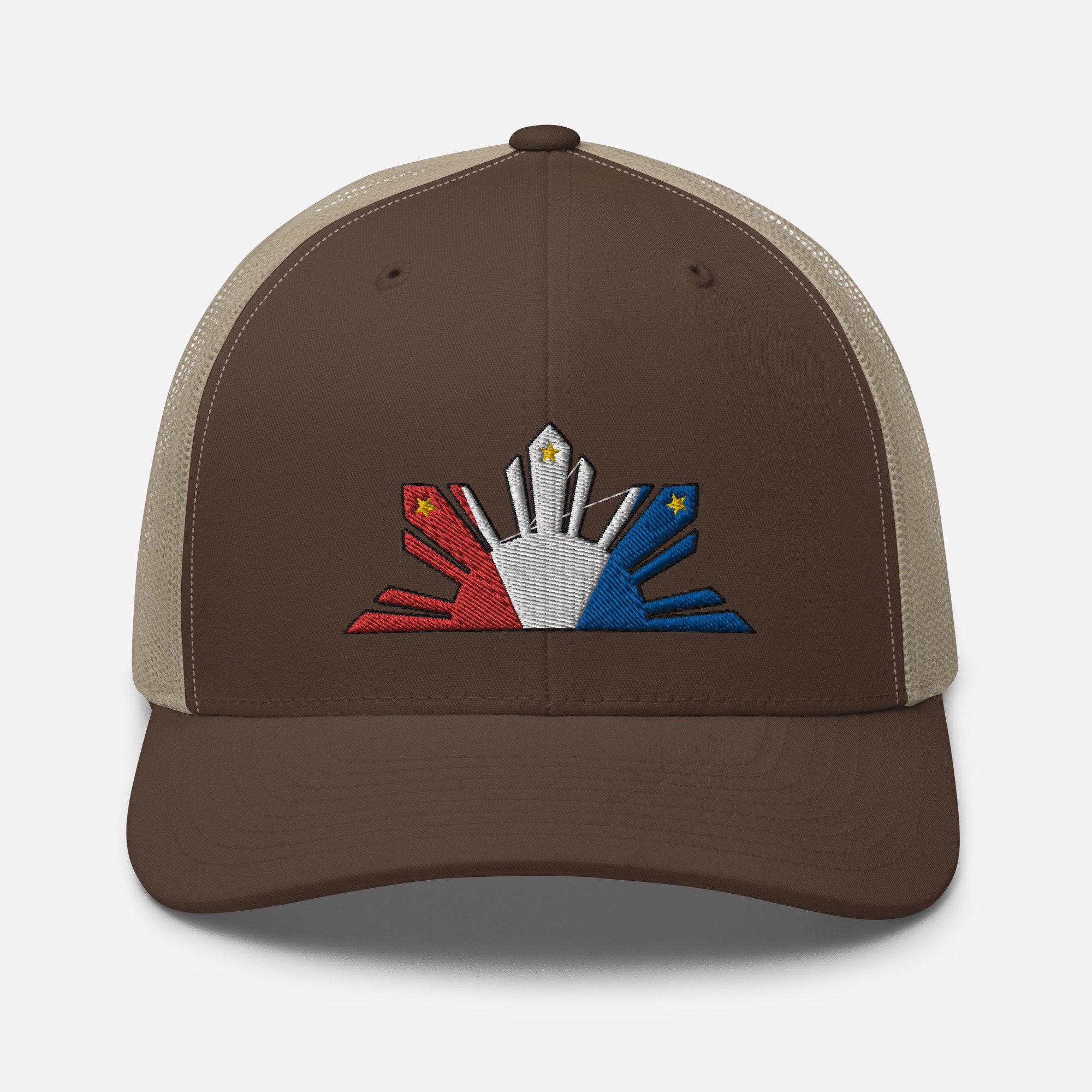 Buddies Filipino Flag Hat, Philippines Embroidered Hat, Vintage ...