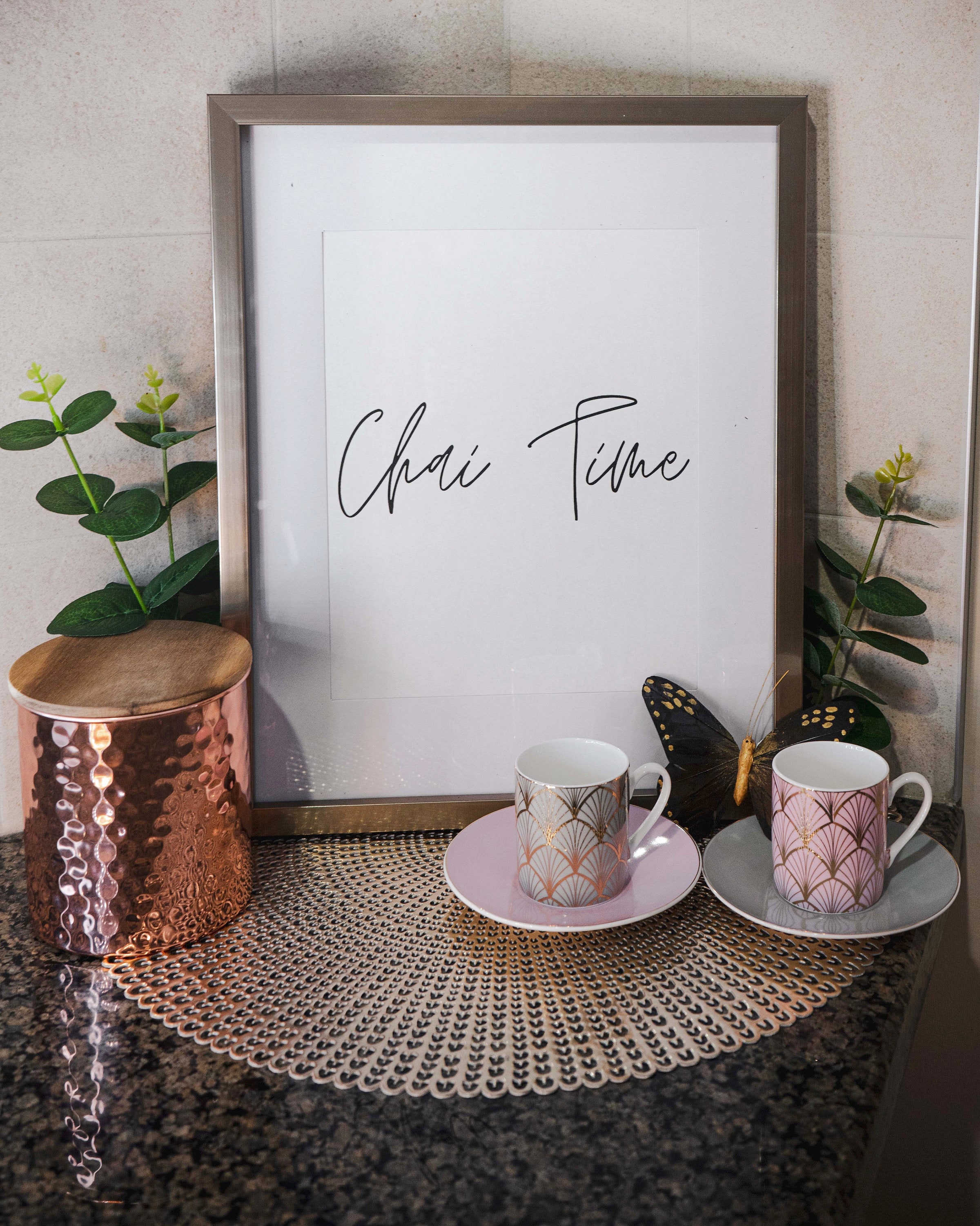 Chai Time Wall Decor Punjabi Words Digital Printable for - Etsy