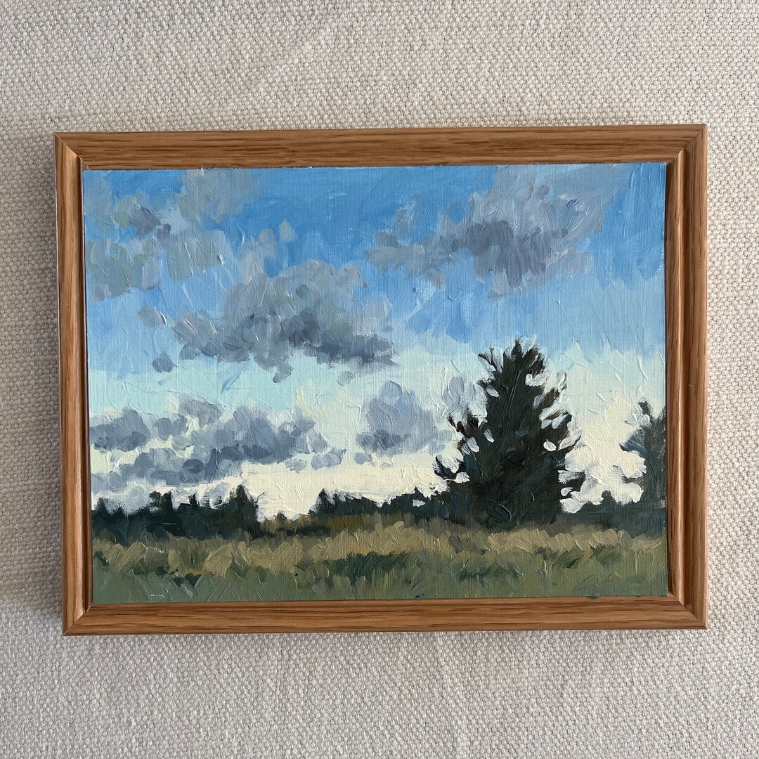 Cyprus Painting, Original Oil Painting, Colorful Painting, Original ...