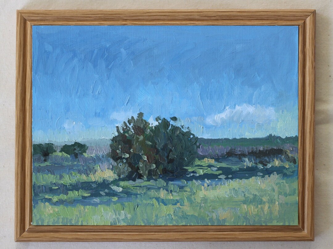 Cyprus Painting, Original Oil Painting, Colorful Painting, Original ...