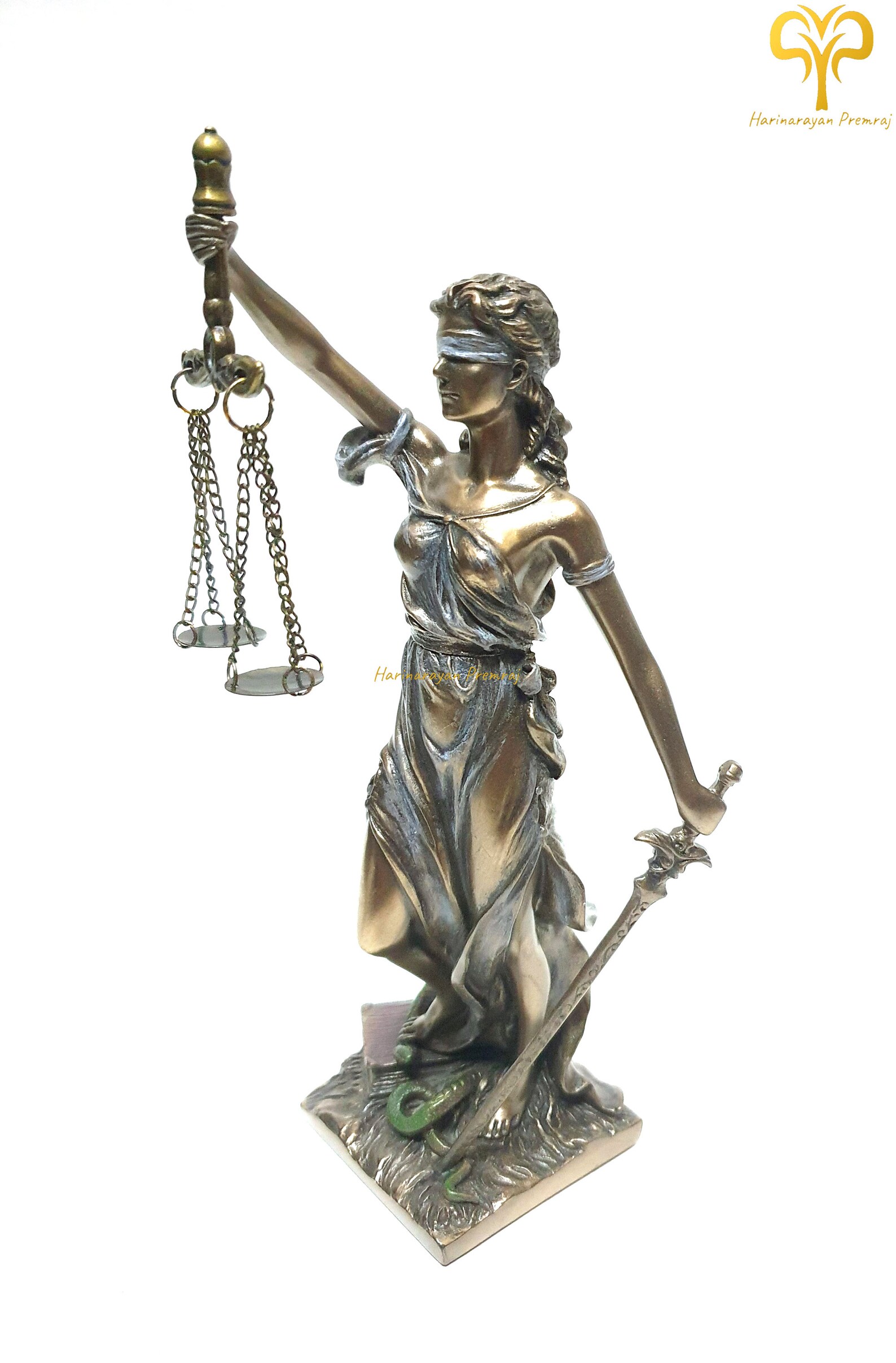 Justice Lady Statue Virtues of Justice Greek 8.1 Inch | Etsy