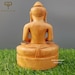Wooden Mahaveer Swamy Idol, 15.5CM Handcarved Mahavir Bhagwaan ...