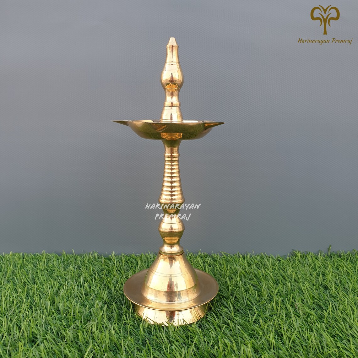 Brass Diya, 25CM Big Diyas, Brass Kerela Lamps, Home Temple Dia, Oil ...