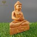 Wooden Mahaveer Swamy Idol, 15.5CM Handcarved Mahavir Bhagwaan ...