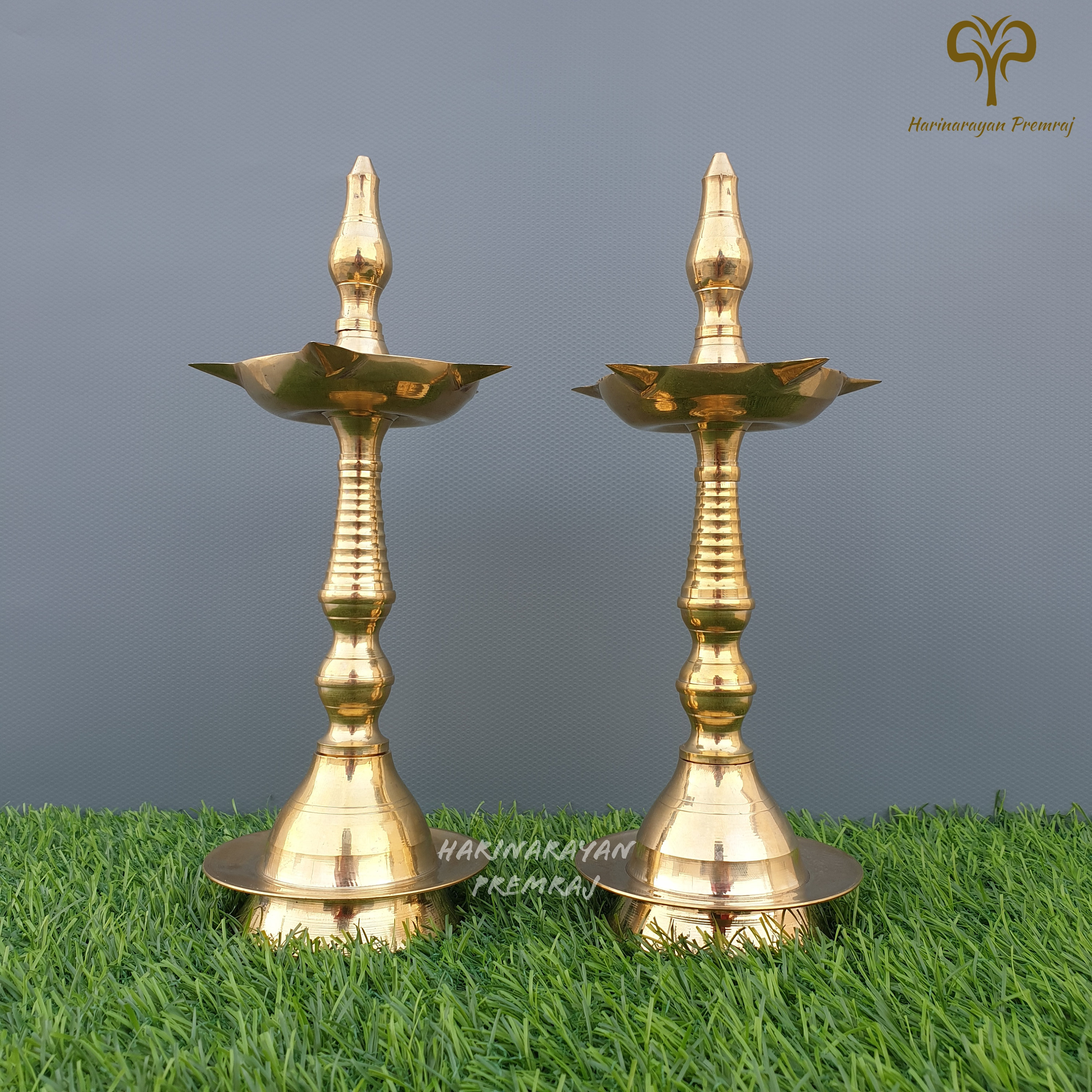 Brass Diya 25CM Big Diyas Brass Kerela Lamps Home Temple | Etsy