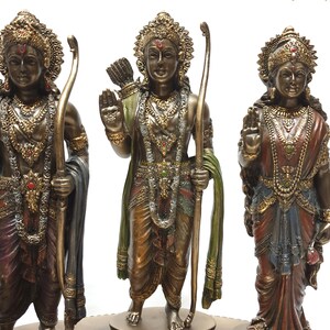 Ramdarbar Statue, 8 Inches, Lord Hanuman, Lord Rama, Lord Lakshman ...