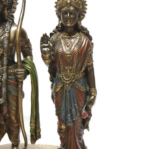 Ramdarbar Statue, 8 Inches, Lord Hanuman, Lord Rama, Lord Lakshman ...