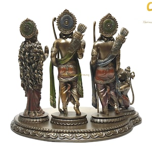 Ramdarbar Statue, 8 Inches, Lord Hanuman, Lord Rama, Lord Lakshman ...
