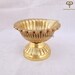 Brass Diya for Puja Temple Decoration, 13CM, Large Diya Stand Oil Lamp ...
