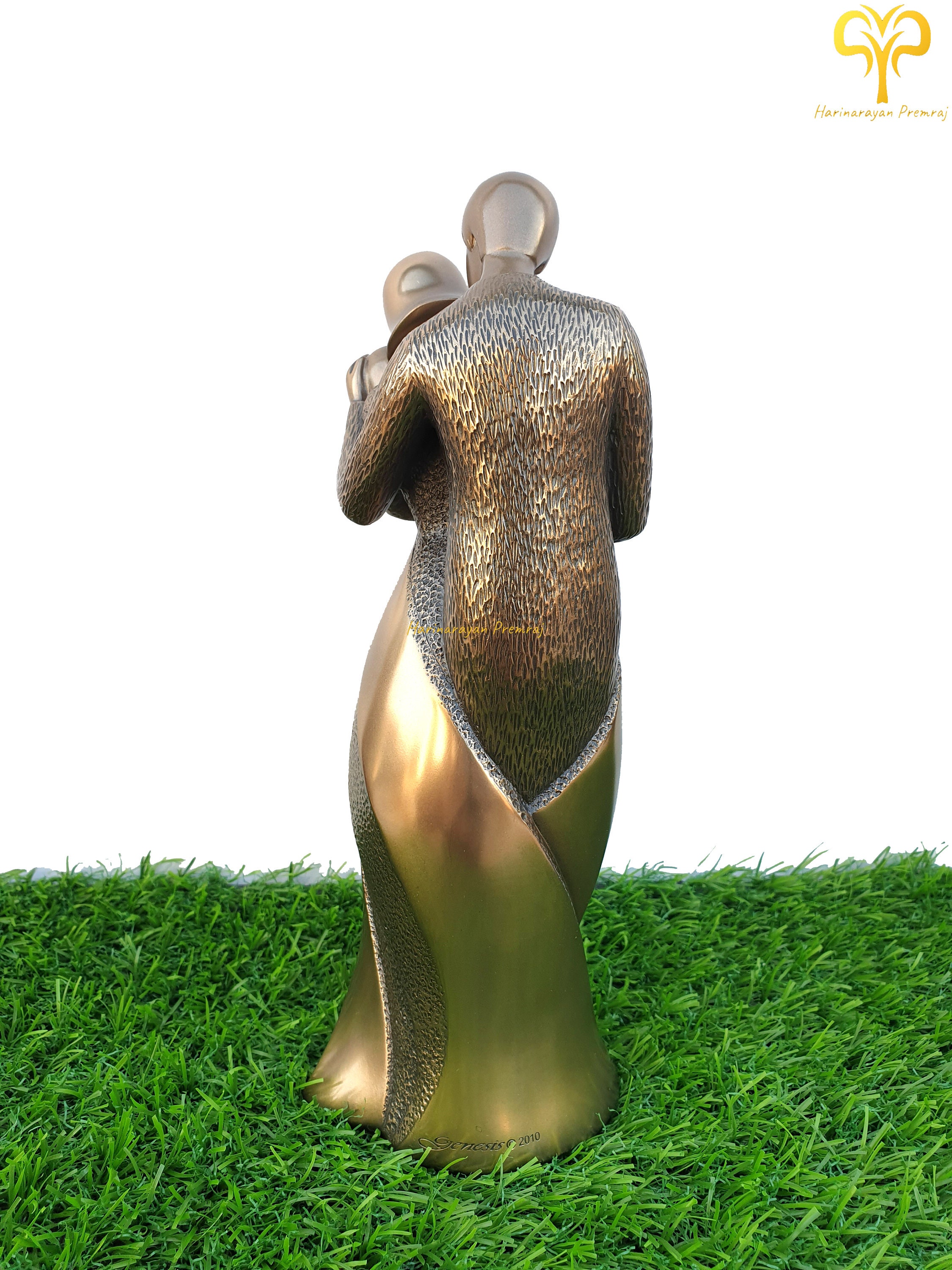 Happy Family Statue 9 Inch Three Family Parents With | Etsy