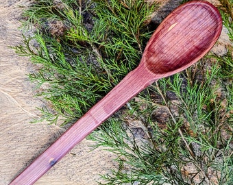 MADE TO ORDER Rustic Hand Carved Cedar Spoon - Etsy
