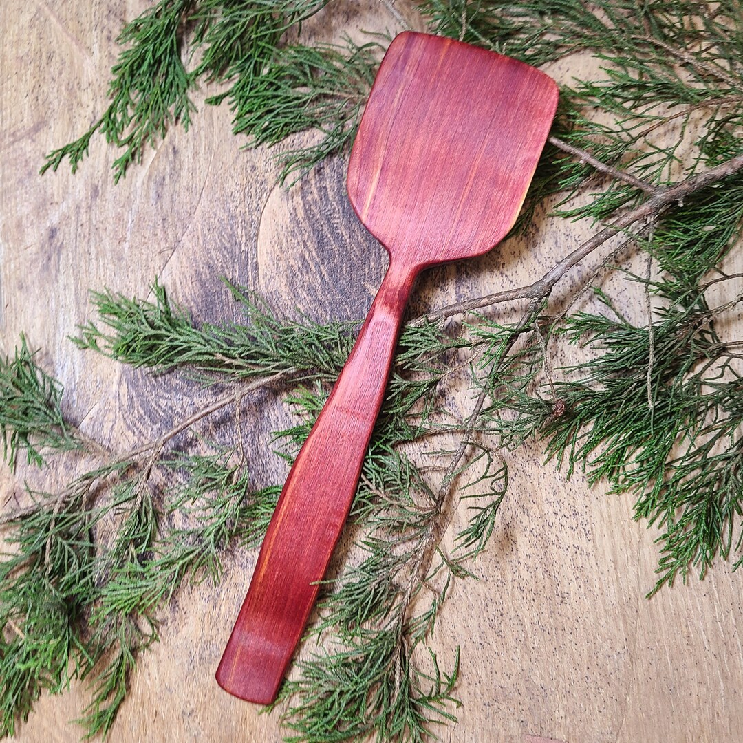 MADE TO ORDER Rustic Hand Carved Cedar Spatula - Etsy