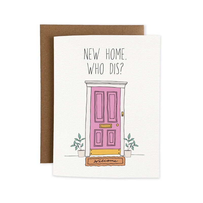 Funny New Home Card - Etsy