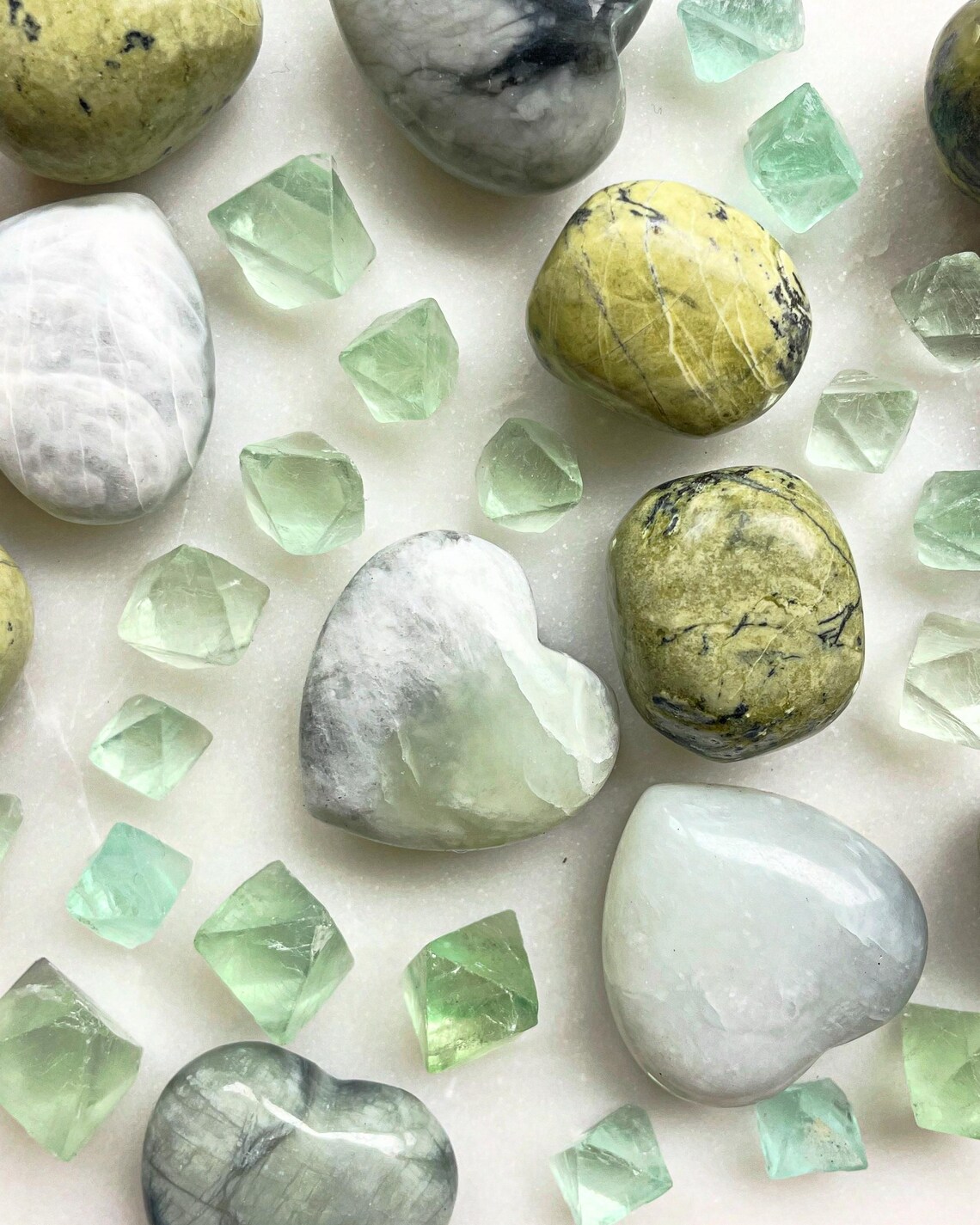 Crystal Gift Set Healing Crystal Bundle Healing Crystals Fluorite ...