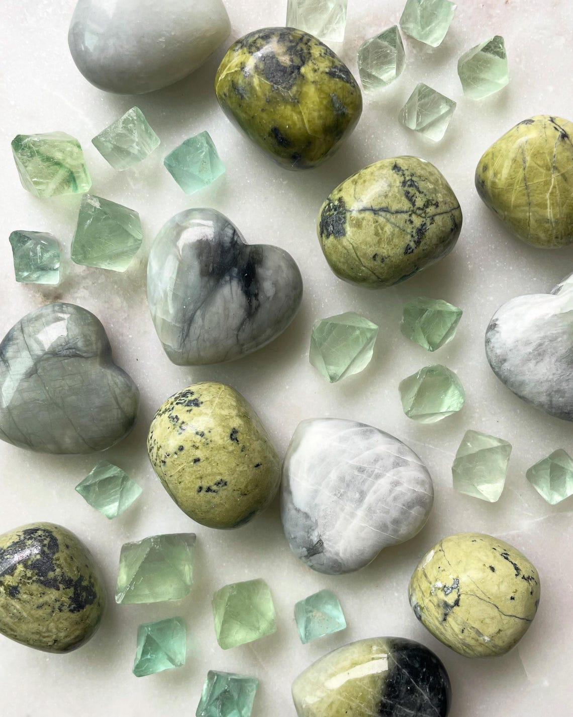Crystal Gift Set Healing Crystal Bundle Healing Crystals Fluorite ...