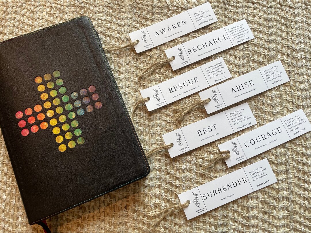 Bible Bookmarks | Scripture Bookmark Christian Bookmarks | Small Gift ...
