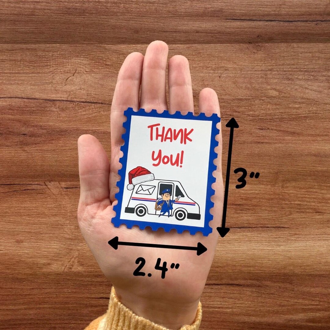 Thank Your Mail Carrier - Mailbox Magnet | Stamp | USPS | Package ...