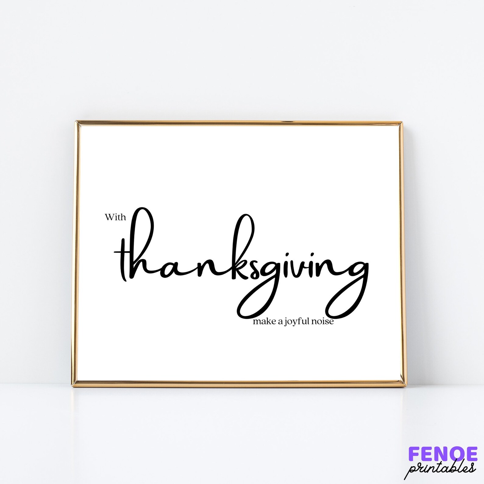 Thanksgiving Printable, Thanksgiving Print, Inspirational Quote Print ...