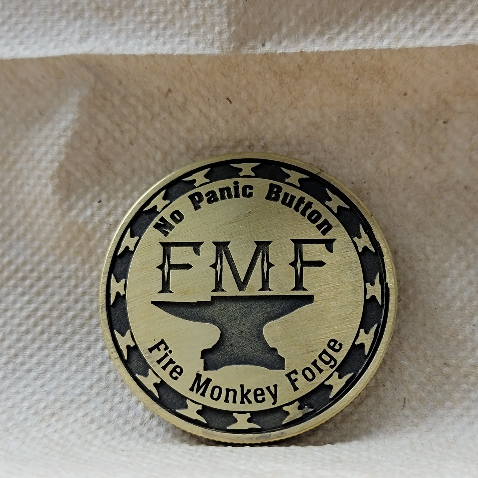 NEW Version-nopanicbutton "my Badge" Challenge Coin. - Etsy
