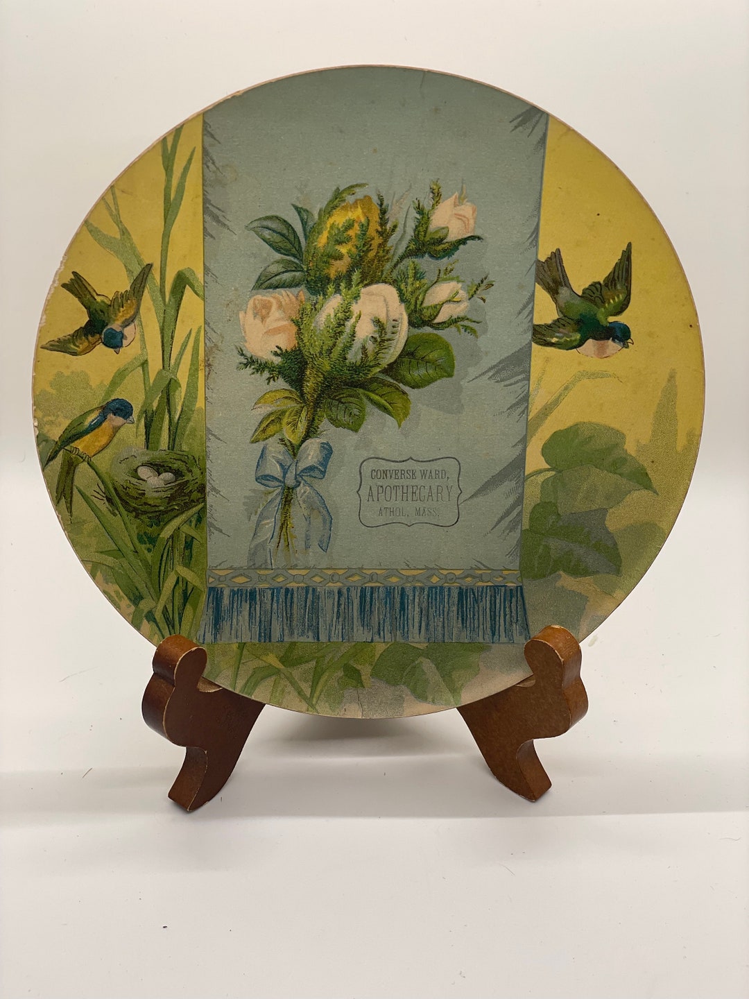 Antique Cough Syrup Ad, Apothecary Ad - Etsy