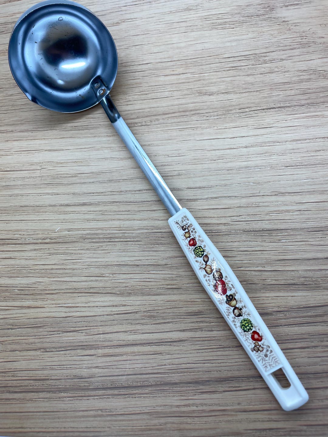 Vintage Ladle, Vegetable Pattern Ladle - Etsy