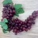 Vintage Faux Red Grapes, Cluster of Grapes - Etsy