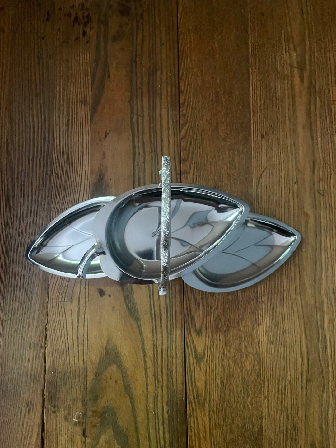 Vintage MCM Serving Tray, Foldable - Etsy