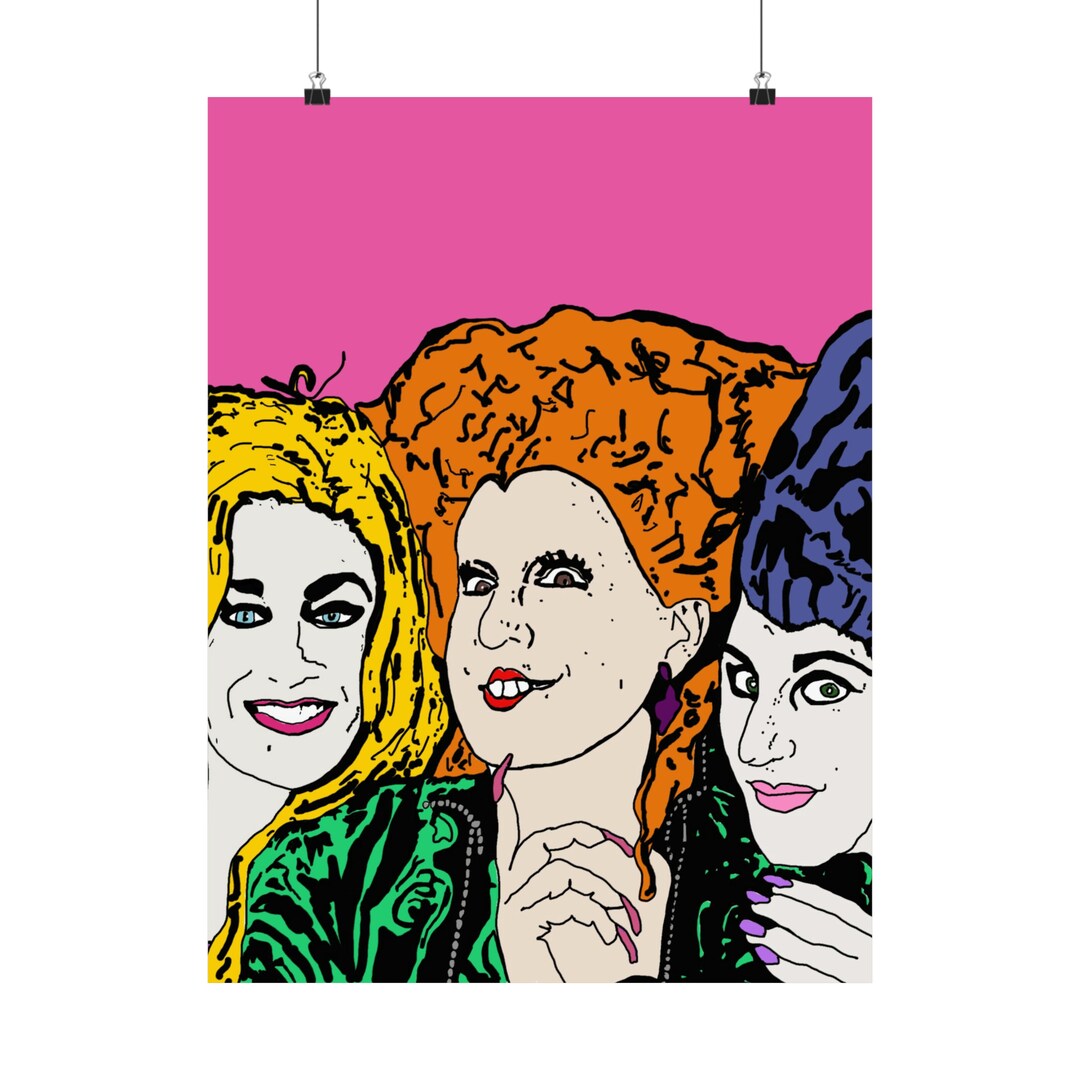 Sanderson Sisters Poster - Etsy