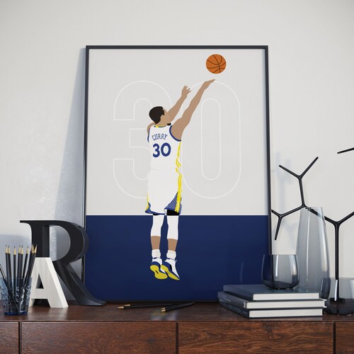 Steph Curry And Klay Thompson Poster Golden State Warriors Etsy