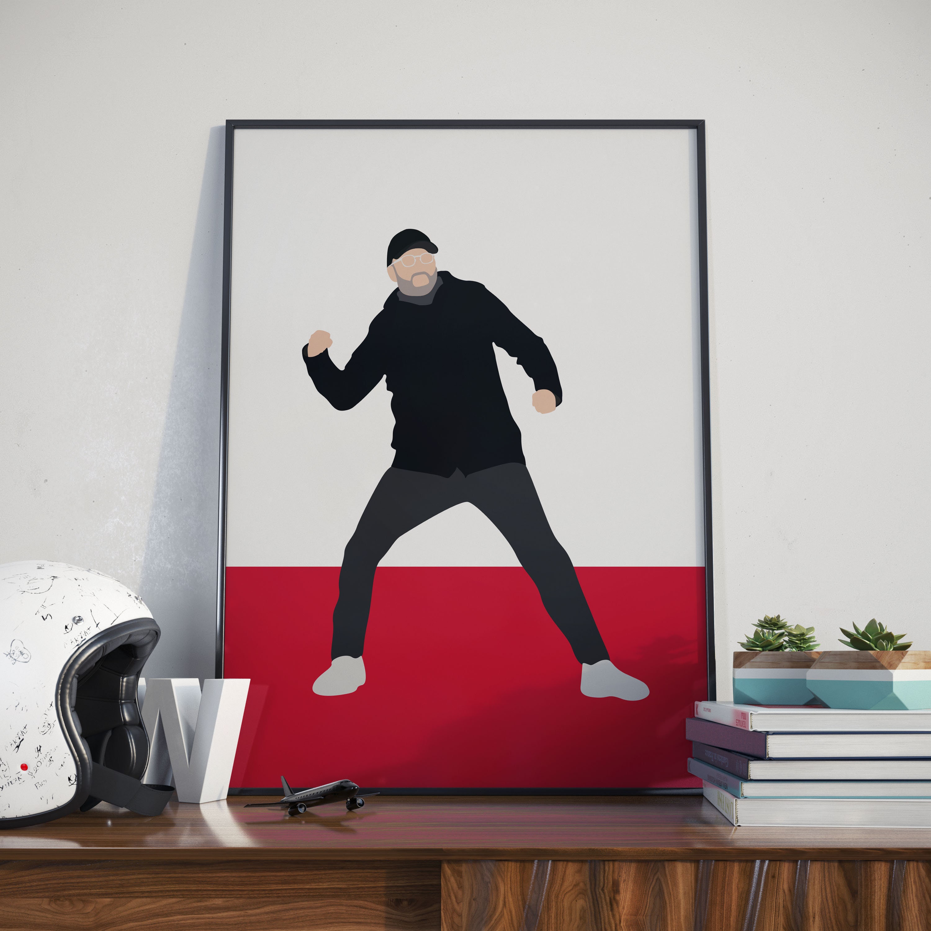 Jurgen Klopp Liverpool Football Poster - Etsy