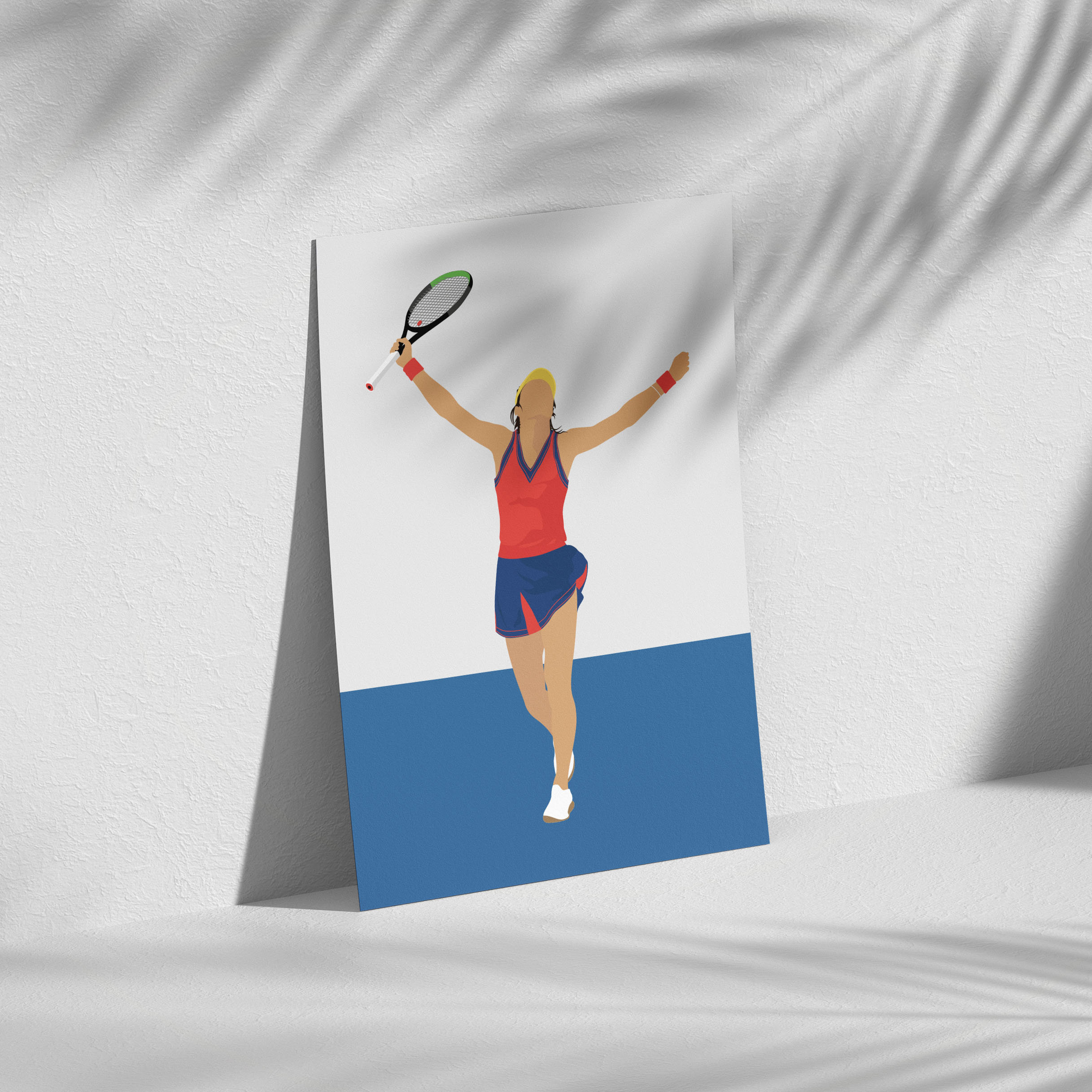 Emma Raducanu Tennis Poster D