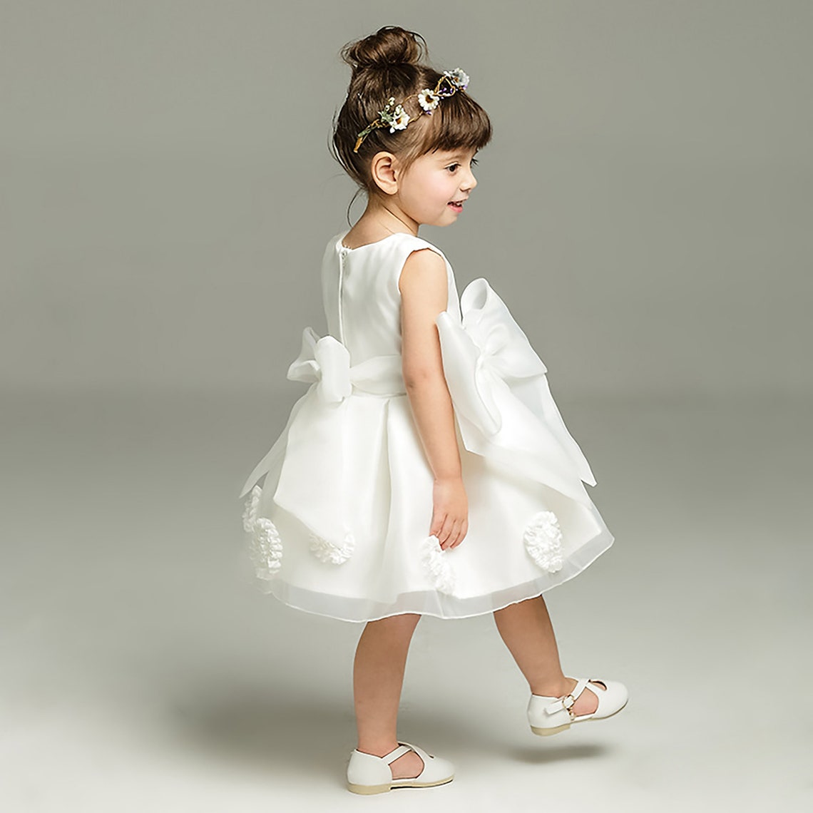 Holy First Communion Dress Baptism Dress Baby Boho Dress - Etsy