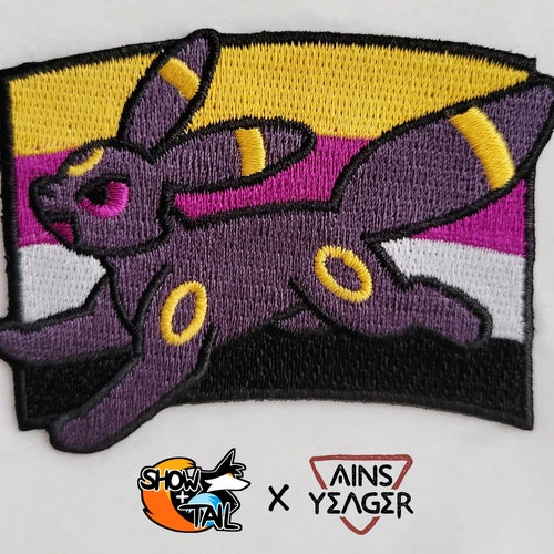 Non-binary Pride Show & Tail Creations X Ains Yeager Iron-on - Etsy
