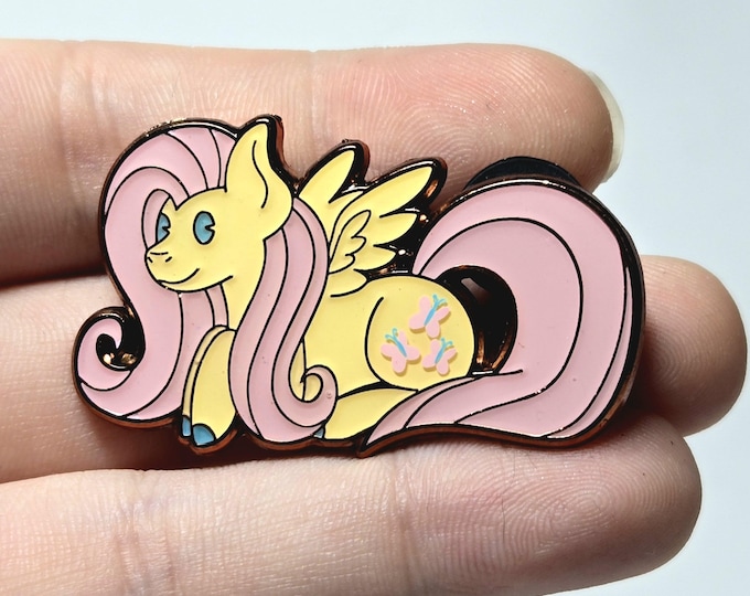 MLP: Fim Fluttershy Cutie Mark Patch - Etsy Singapore