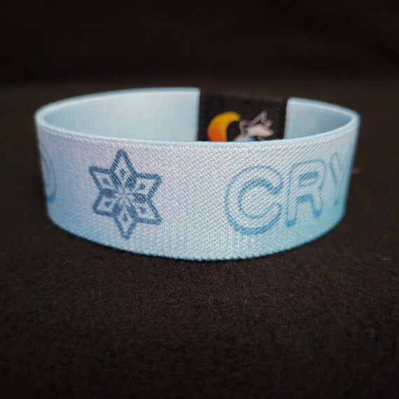 Cryo Genshin Impact Vision Collection Elastic Wristbands - Etsy