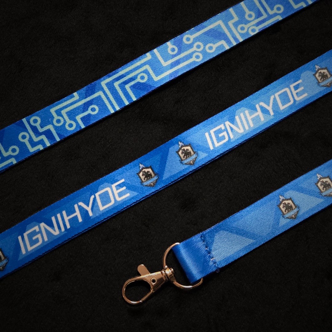 Ignihyde Lanyard Double Sided - TWST Collection - Etsy