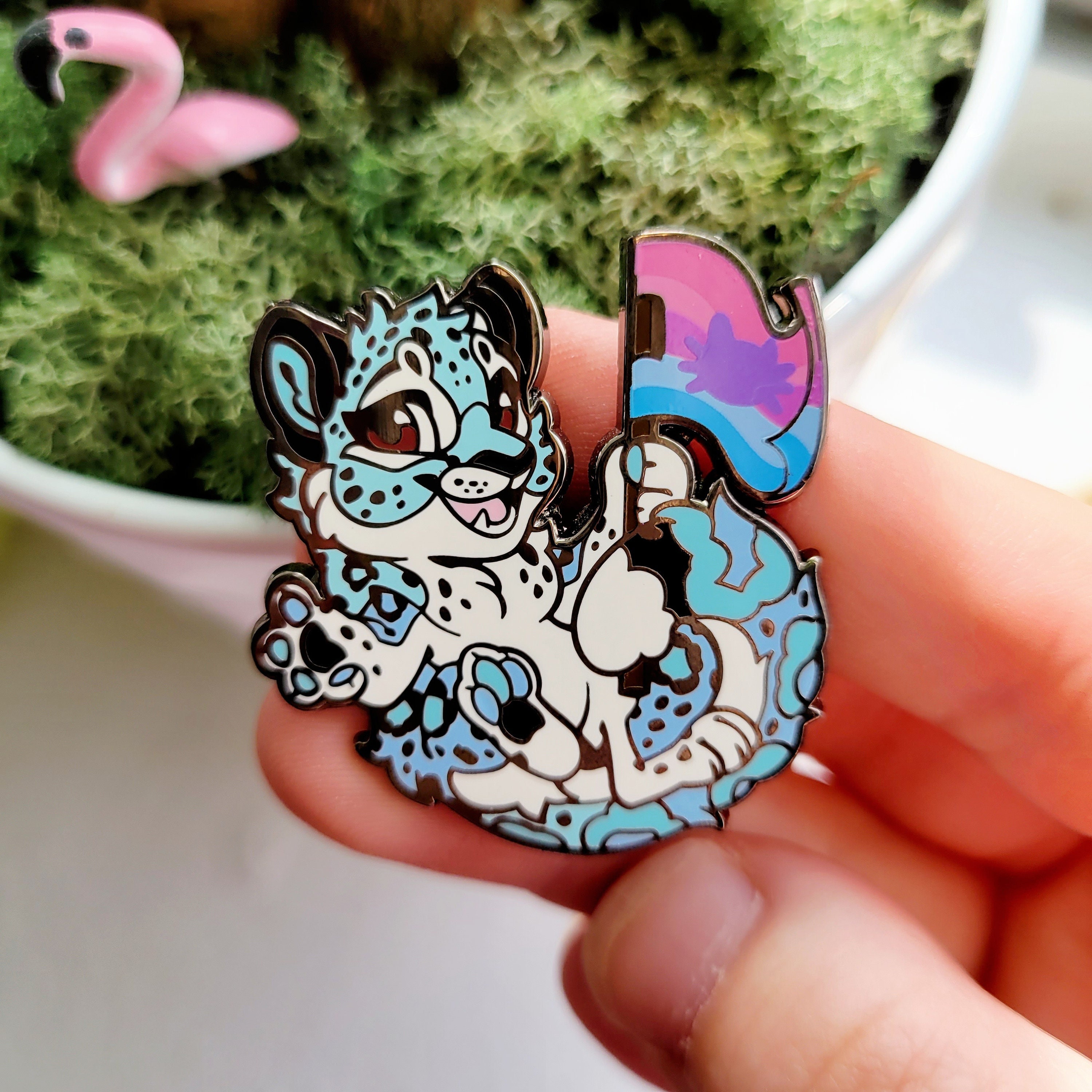 Io Catgender Pride Pin Fursona Pins 1.5 Hard Enamel - Etsy