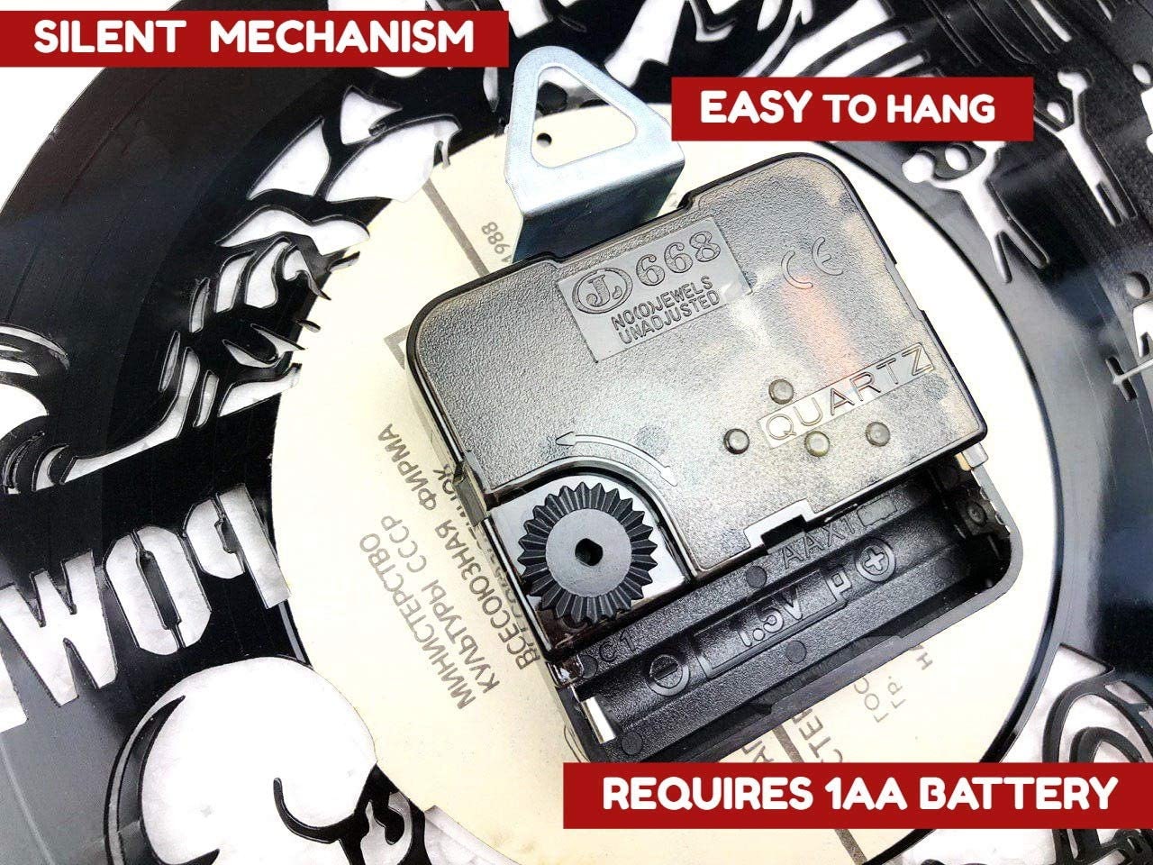 Album Cover Vinyl Vinyl Record Clock Rapper Wall Clock - Etsy