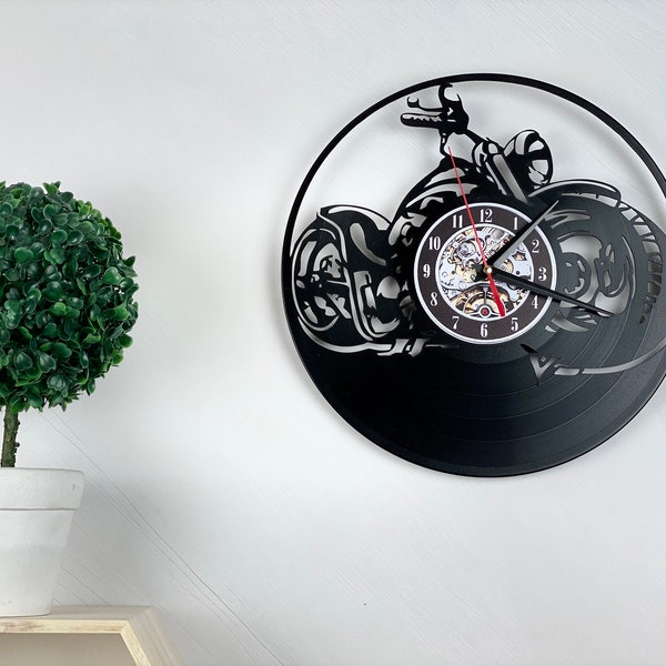 Vinyl Record Clock - Etsy