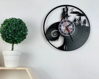 Tim Burton Wall Clock - Etsy
