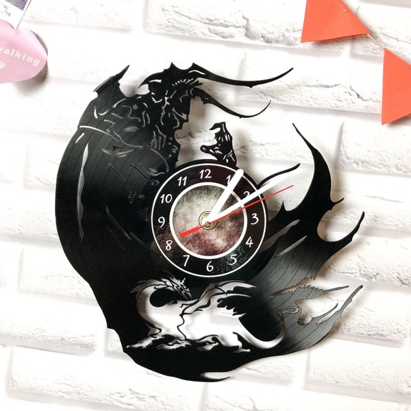Vinyl Wall Clock - Etsy