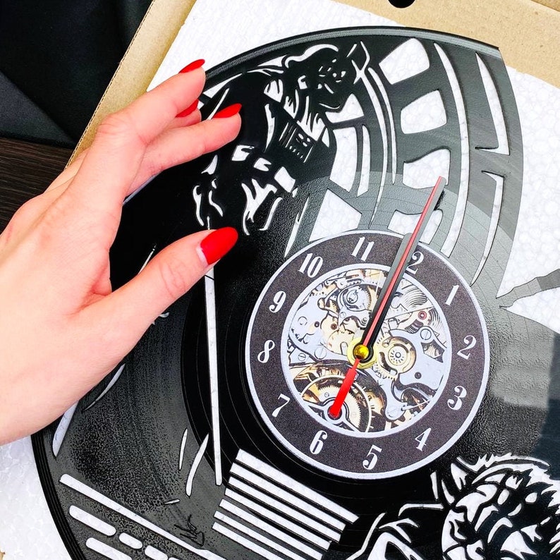 Star Wars Vinyl Record Wall Clock, Original Design - Etsy