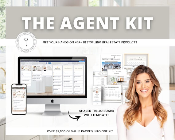 The Agent Kit Real Estate Marketing Seller Guide Buyer - Etsy