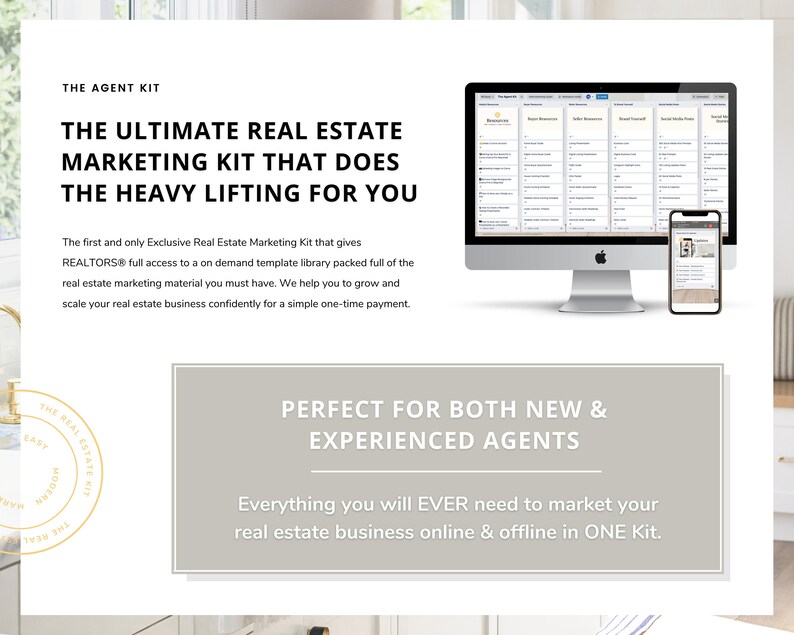 The Agent Kit Real Estate Marketing Seller Guide Buyer - Etsy