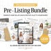 Pre-listing Bundle | Listing Presentation | Canva Template | Pre ...