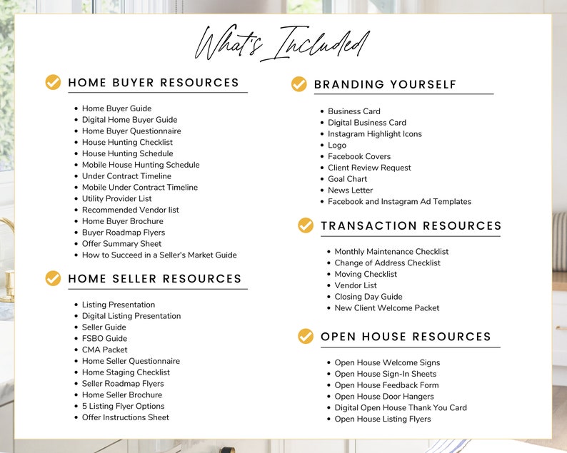 The Agent Kit Real Estate Marketing Seller Guide Buyer - Etsy