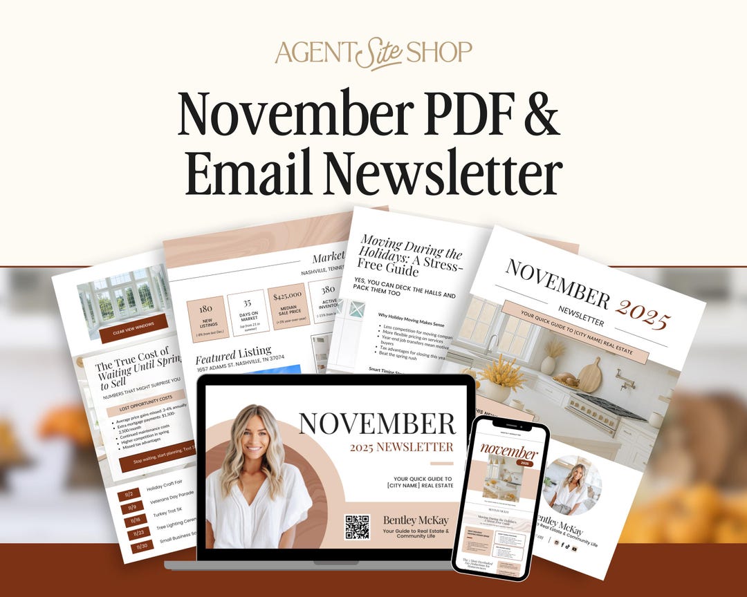 November Real Estate Newsletter | November Newsletter | Real Estate ...